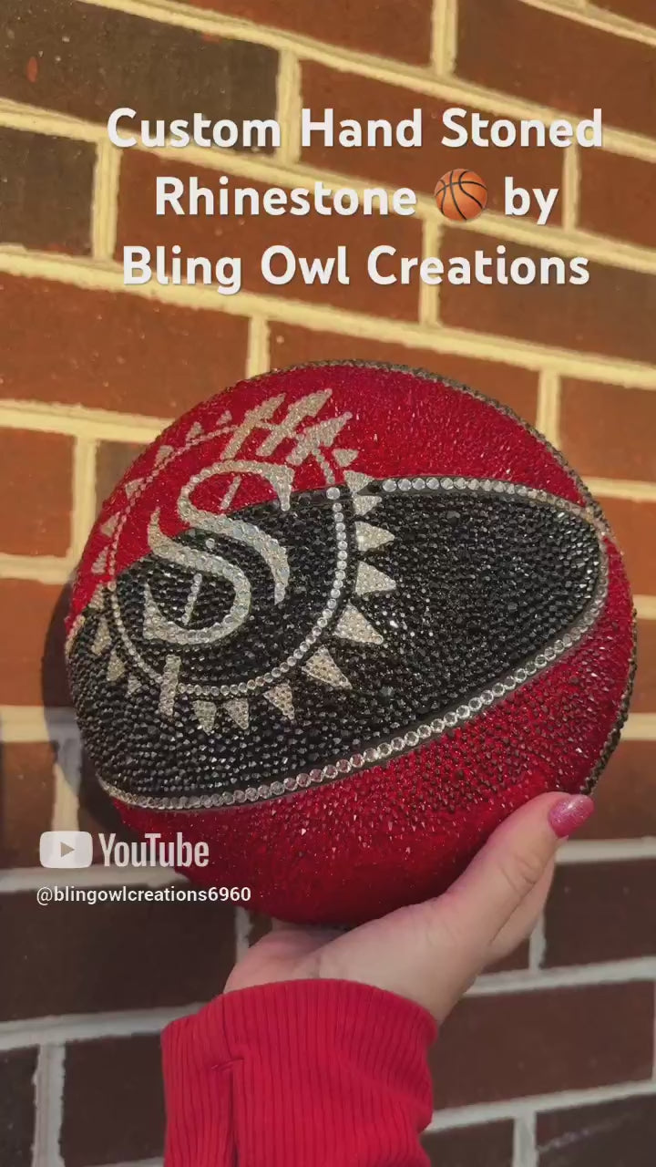 Custom Bling Basketball 🏀 – Bling Owl Creations