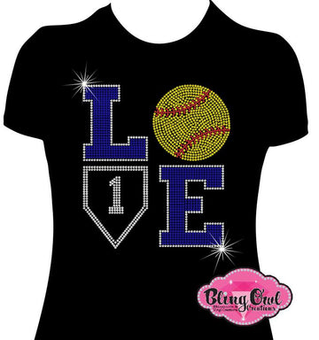 Softball – Bling Owl Creations